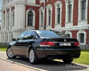 Черный БМВ 750 2007 в Елгава, объемом двигателя 4.80 л и пробегом 0 тыс. км за 8999 €, фото 4 на AUTOMOTO.COM.LV