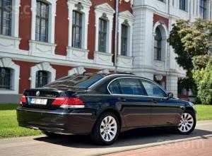 Черный БМВ 750 2007 в Елгава, объемом двигателя 4.80 л и пробегом 0 тыс. км за 8999 €, фото 5 на AUTOMOTO.COM.LV