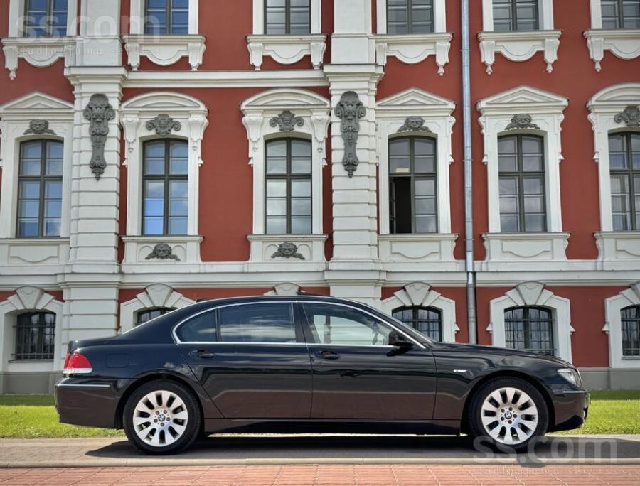 Черный БМВ 750 2007 в Елгава, объемом двигателя 4.80 л и пробегом 0 тыс. км за 8999 €, фото 8 на AUTOMOTO.COM.LV