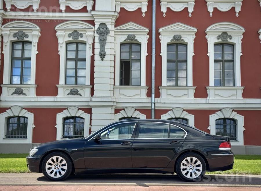 Черный БМВ 750 2007 в Елгава, объемом двигателя 4.80 л и пробегом 0 тыс. км за 8999 €, фото 9 на AUTOMOTO.COM.LV