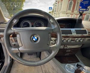 Черный БМВ 750 2007 в Елгава, объемом двигателя 4.80 л и пробегом 0 тыс. км за 8999 €, фото 17 на AUTOMOTO.COM.LV