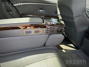 Черный БМВ 750 2007 в Елгава, объемом двигателя 4.80 л и пробегом 0 тыс. км за 8999 €, фото 21 на AUTOMOTO.COM.LV