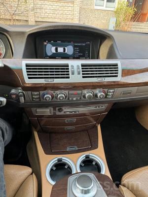 Черный БМВ 750 2008 в Екабпилс, объемом двигателя 4.80 л и пробегом 256 тыс. км за 6000 €, фото 19 на AUTOMOTO.COM.LV