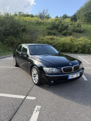 Black BMW 750 2008 in Vilnius, with an engine capacity of 4.80 L and mileage of 190 thousand km for 5700 €, photo 4 on AUTOMOTO.COM.LV