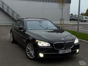Melns BMW 750 2009 Kauņa, ar dzinēja tilpumu 4.40 L un nobraukumu 0 tūkst. km par 5500 €, foto 4 vietnē AUTOMOTO.COM.LV