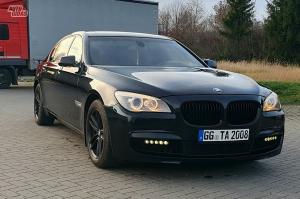 Melns BMW 750 2011 Viļņa, ar dzinēja tilpumu 4.40 L un nobraukumu 250 tūkst. km par 5900 €, foto 5 vietnē AUTOMOTO.COM.LV
