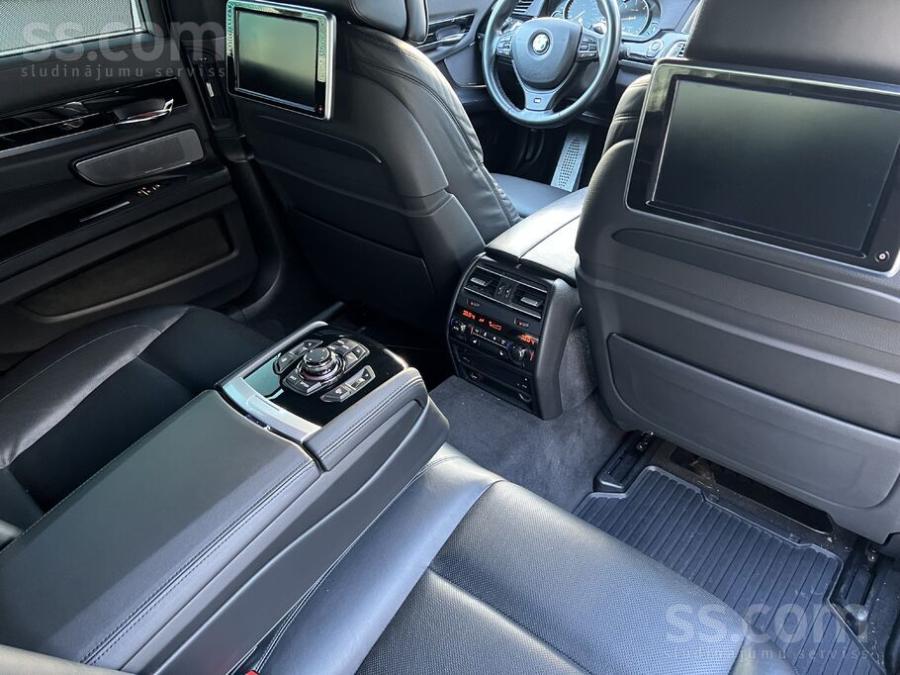 Melns BMW 750 2012 Rēzekne, ar dzinēja tilpumu 3.00 L un nobraukumu 225 tūkst. km par 17100 €, foto 15 vietnē AUTOMOTO.COM.LV
