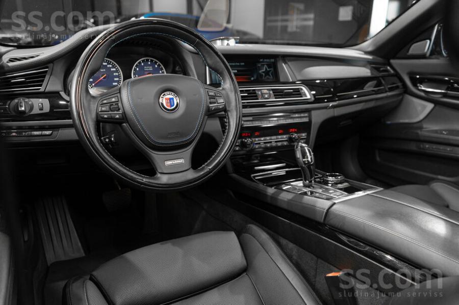 Melns BMW 750 2013 Rīga, ar dzinēja tilpumu 4.40 L un nobraukumu 210 tūkst. km par 33000 €, foto 11 vietnē AUTOMOTO.COM.LV