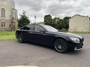 Melns BMW 750 2014 Tallina, ar dzinēja tilpumu 2.99 L un nobraukumu 296 tūkst. km par 12889 €, foto 11 vietnē AUTOMOTO.COM.LV