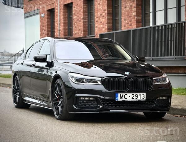 Melns BMW 750 2016 Rīga, ar dzinēja tilpumu 4.40 L un nobraukumu 132 tūkst. km par 25500 €, foto 1 vietnē AUTOMOTO.COM.LV