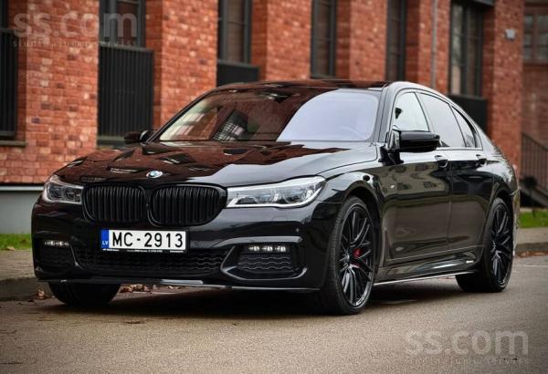 Melns BMW 750 2016 Rīga, ar dzinēja tilpumu 4.40 L un nobraukumu 132 tūkst. km par 25500 €, foto 2 vietnē AUTOMOTO.COM.LV