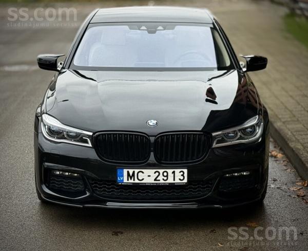 Melns BMW 750 2016 Rīga, ar dzinēja tilpumu 4.40 L un nobraukumu 132 tūkst. km par 25500 €, foto 6 vietnē AUTOMOTO.COM.LV