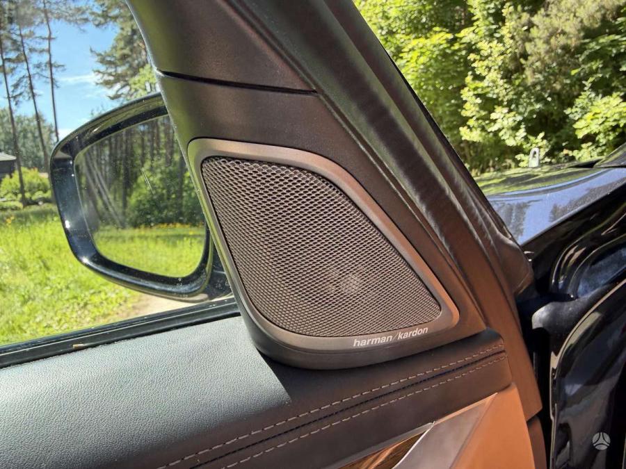 Black BMW 750 2016 in Vilnius, with an engine capacity of 4.40 L and mileage of 127 thousand km for 20500 €, photo 32 on AUTOMOTO.COM.LV