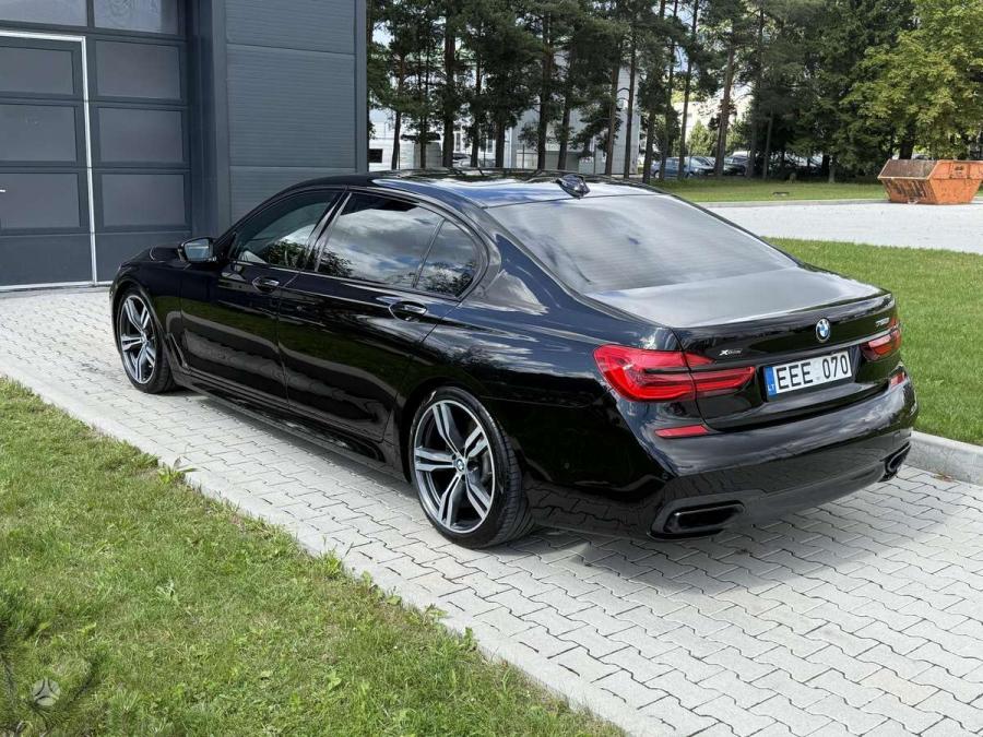 Черный БМВ 750 2016 в Шяуляй, объемом двигателя 4.40 л и пробегом 187 тыс. км за 26000 €, фото 7 на AUTOMOTO.COM.LV