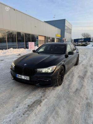 Melns BMW 750 2017 Klaipėda, ar dzinēja tilpumu 4.40 L un nobraukumu 168 tūkst. km par 22500 €, foto 5 vietnē AUTOMOTO.COM.LV