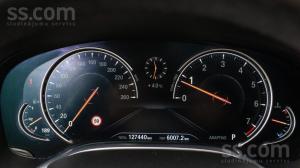 Black BMW 750 2017 in Riga, with an engine capacity of 4.40 L and mileage of 127 thousand km for 28590 €, photo 26 on AUTOMOTO.COM.LV