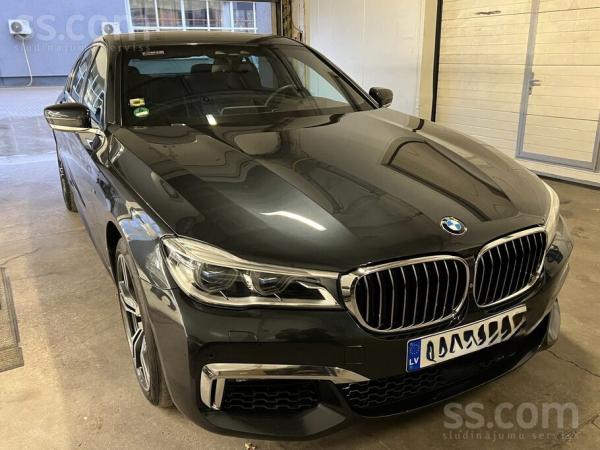 Melns BMW 750 2017 Rīga, ar dzinēja tilpumu 3.00 L un nobraukumu 270 tūkst. km par 26000 €, foto 3 vietnē AUTOMOTO.COM.LV