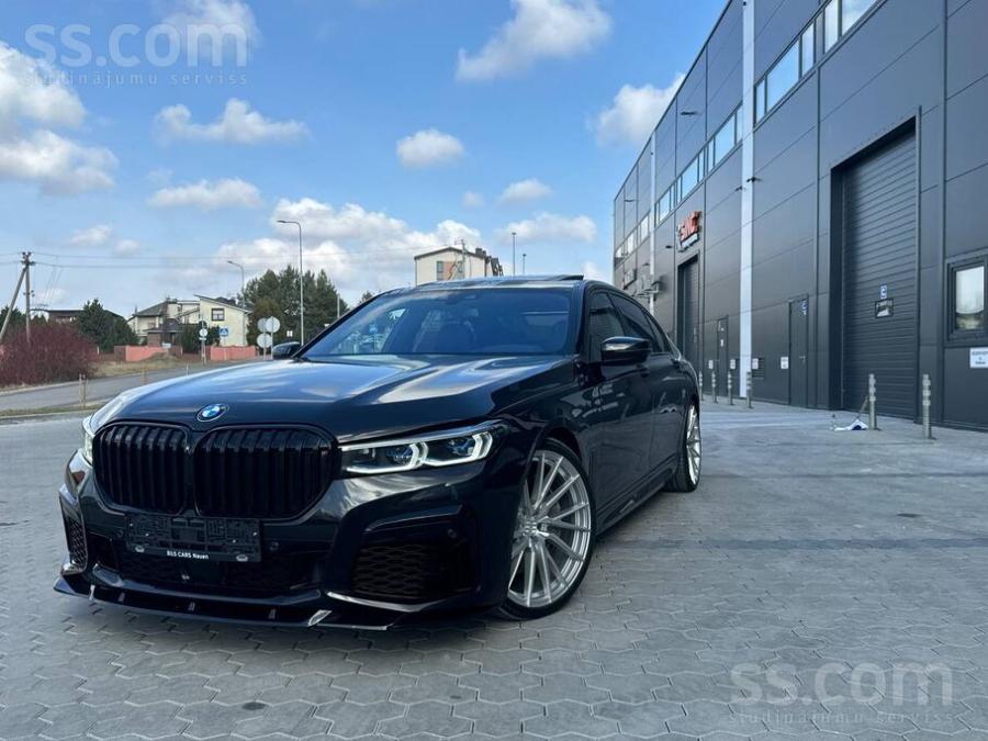 Черный БМВ 750 2018 в Рига, объемом двигателя 4.40 л и пробегом 155 тыс. км за 43500 €, фото 14 на AUTOMOTO.COM.LV