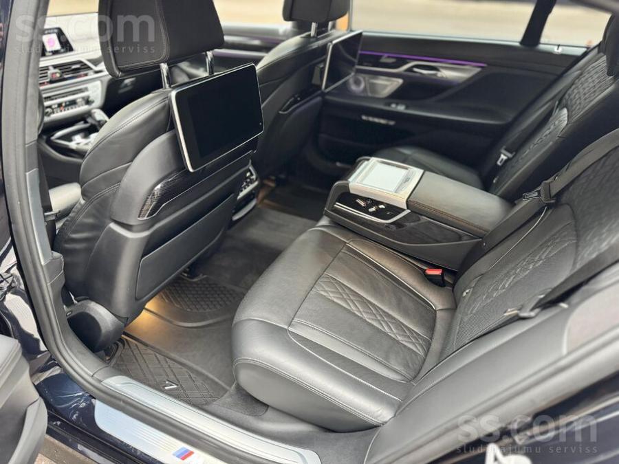 Melns BMW 750 2019 Rīga, ar dzinēja tilpumu 3.00 L un nobraukumu 205 tūkst. km par 33900 €, foto 11 vietnē AUTOMOTO.COM.LV