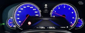 Black BMW 750 2019 in Kaunas, with an engine capacity of 4.40 L and mileage of 76 thousand km for 28500 €, photo 25 on AUTOMOTO.COM.LV