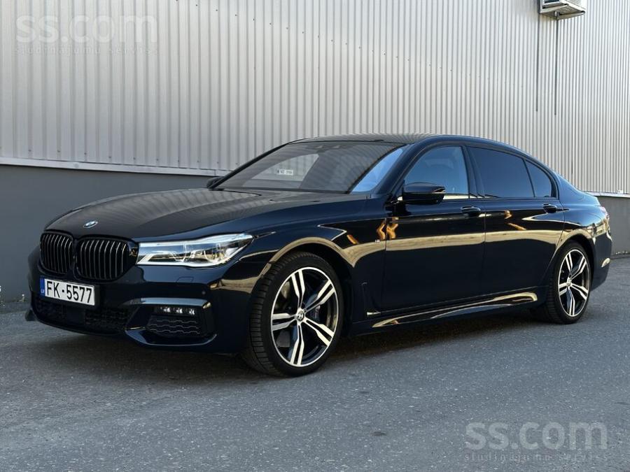 Melns BMW 750 2019 Rīga, ar dzinēja tilpumu 3.00 L un nobraukumu 205 tūkst. km par 28900 €, foto 1 vietnē AUTOMOTO.COM.LV
