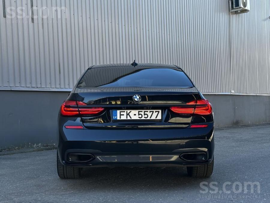 Melns BMW 750 2019 Rīga, ar dzinēja tilpumu 3.00 L un nobraukumu 205 tūkst. km par 28900 €, foto 7 vietnē AUTOMOTO.COM.LV