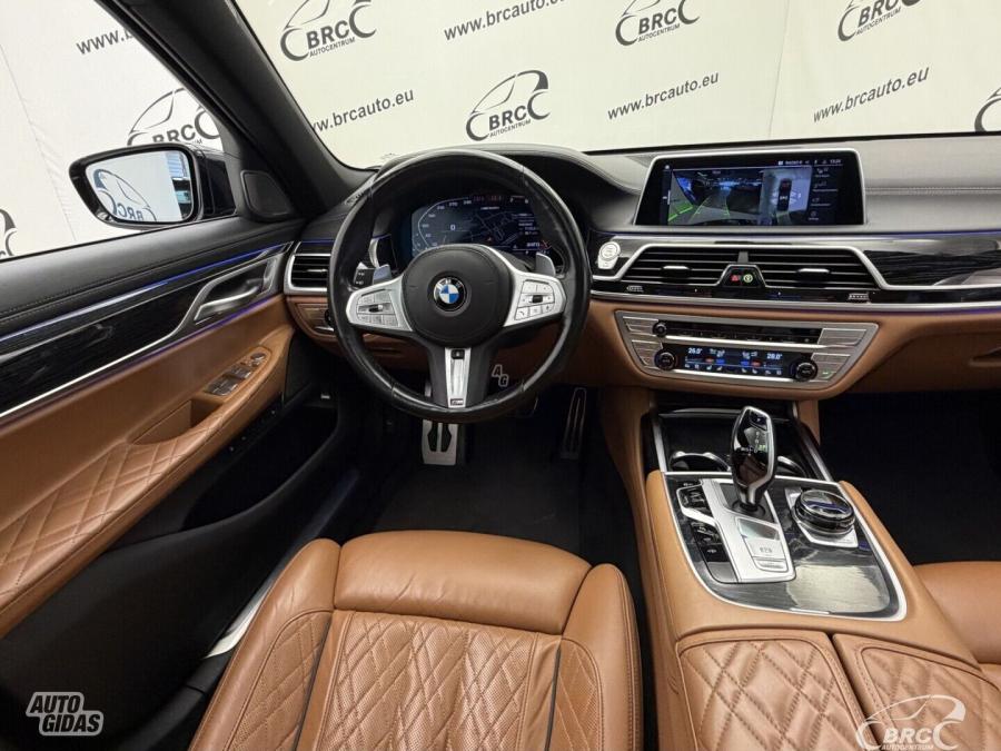 Черный БМВ 750 2022 в Авиженяй, объемом двигателя 4.40 л и пробегом 76 тыс. км за 47900 €, фото 22 на AUTOMOTO.COM.LV