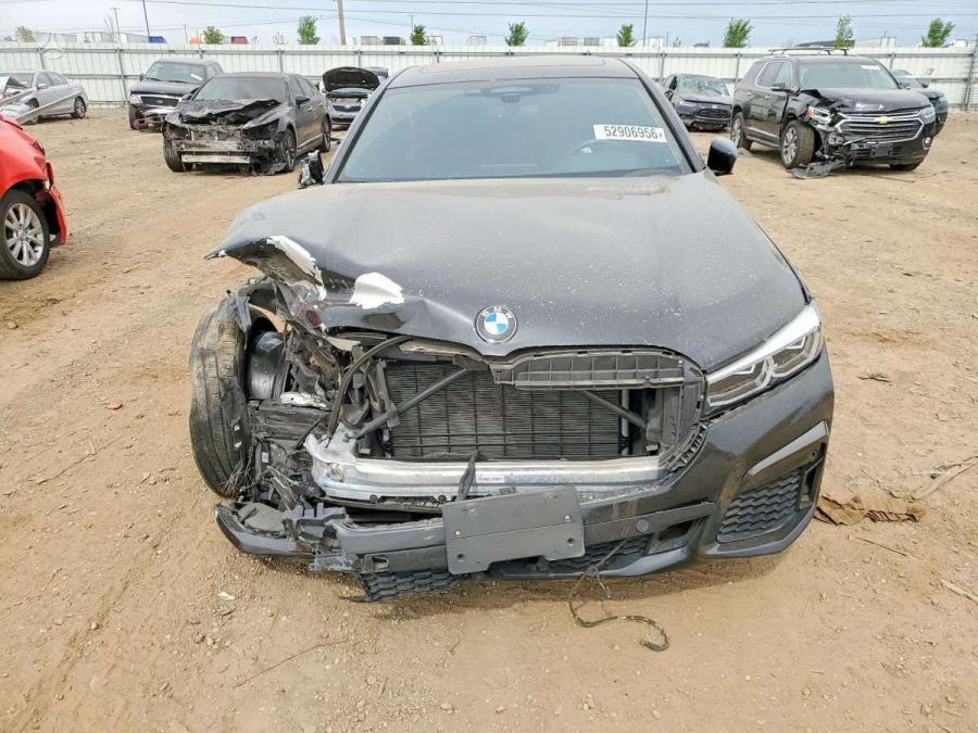Черный БМВ 750 2022 в Каунас, объемом двигателя 4.40 л и пробегом 65 тыс. км за 24079 €, фото 7 на AUTOMOTO.COM.LV