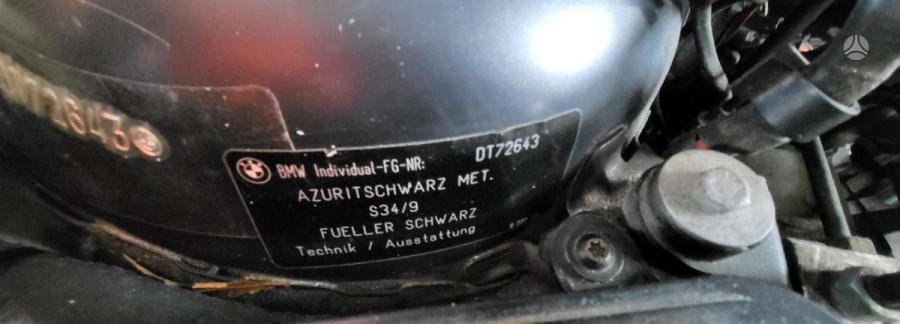 Синий БМВ 750 2007 в Швенчёнис, объемом двигателя 4.80 л и пробегом 390 тыс. км за 4300 €, фото 11 на AUTOMOTO.COM.LV