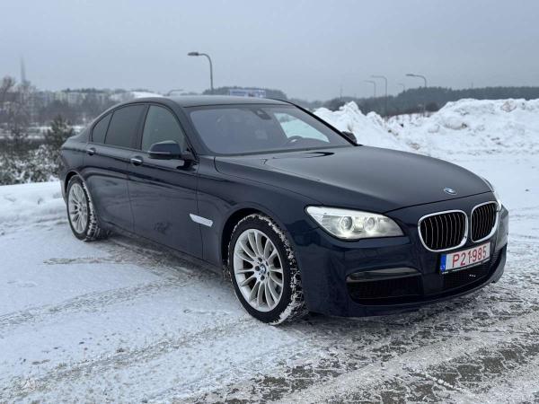 Blue BMW 750 2012 in Vilnius, with an engine capacity of 4.40 L and mileage of 182 thousand km for 12900 €, photo 2 on AUTOMOTO.COM.LV