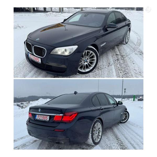 Blue BMW 750 2012 in Vilnius, with an engine capacity of 4.40 L and mileage of 182 thousand km for 12900 €, photo 8 on AUTOMOTO.COM.LV