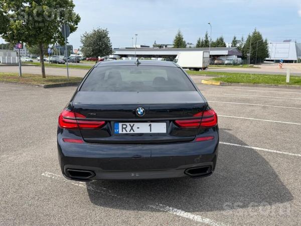 Синий БМВ 750 2015 в Рига, объемом двигателя 4.40 л и пробегом 225 тыс. км за 23500 €, фото 3 на AUTOMOTO.COM.LV