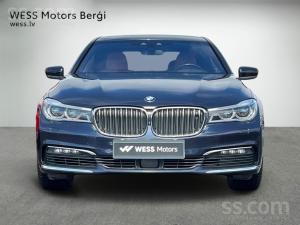 Синий БМВ 750 2018 в Рига, объемом двигателя 3.00 л и пробегом 185 тыс. км за 29990 €, фото 6 на AUTOMOTO.COM.LV