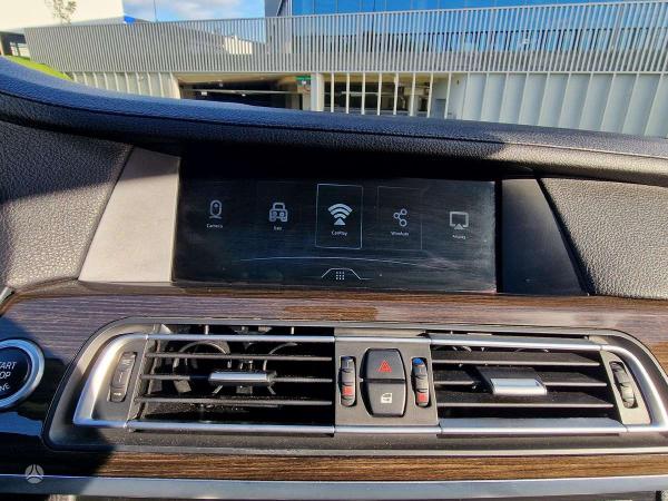 Brown BMW 750 2013 in Vilnius, with an engine capacity of 4.40 L and mileage of 148 thousand km for 9400 €, photo 8 on AUTOMOTO.COM.LV