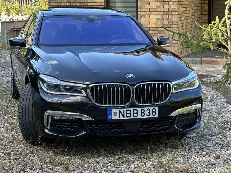 Brūns BMW 750 2017 Marijampole, ar dzinēja tilpumu 2.99 L un nobraukumu 123 tūkst. km par 33500 €, foto 5 vietnē AUTOMOTO.COM.LV