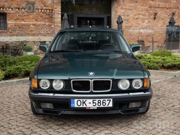 Zaļš BMW 750 1991 Liepāja, ar dzinēja tilpumu 5.00 L un nobraukumu 262 tūkst. km par 9750 €, foto 2 vietnē AUTOMOTO.COM.LV