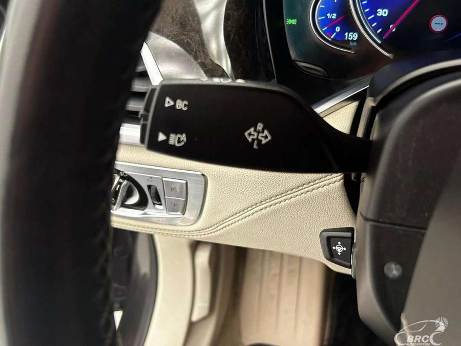 Grey BMW 750 2015 in Vilnius, with an engine capacity of 4.40 L and mileage of 169 thousand km for 16900 €, photo 24 on AUTOMOTO.COM.LV
