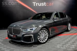Grey BMW 750 2020 in Tallinn, with an engine capacity of 4.40 L and mileage of 193 thousand km for 41000 €, photo  on AUTOMOTO.COM.LV