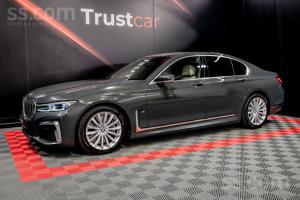 Grey BMW 750 2020 in Tallinn, with an engine capacity of 4.40 L and mileage of 193 thousand km for 41000 €, photo 11 on AUTOMOTO.COM.LV