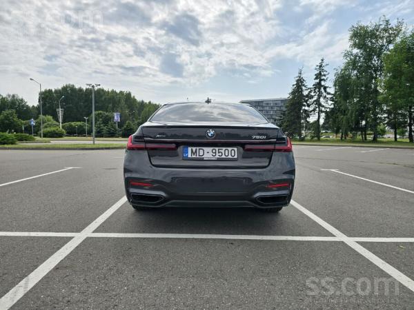 Серый БМВ 750 2020 в Резекне, объемом двигателя 4.40 л и пробегом 91 тыс. км за 46999 €, фото 8 на AUTOMOTO.COM.LV