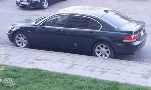 BMW 750 2006 in Plunge, with an engine capacity of 4.80 L and mileage of 211 thousand km for 3800 €, photo 20 on AUTOMOTO.COM.LV
