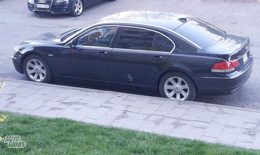 BMW 750 2006 in Plunge, with an engine capacity of 4.80 L and mileage of 211 thousand km for 3800 €, photo 20 on AUTOMOTO.COM.LV
