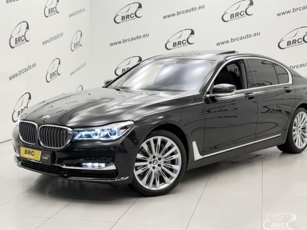 BMW 750 2017 in Vilnius, with an engine capacity of 4.40 L and mileage of 114 thousand km for 24900 €, photo 1 on AUTOMOTO.COM.LV
