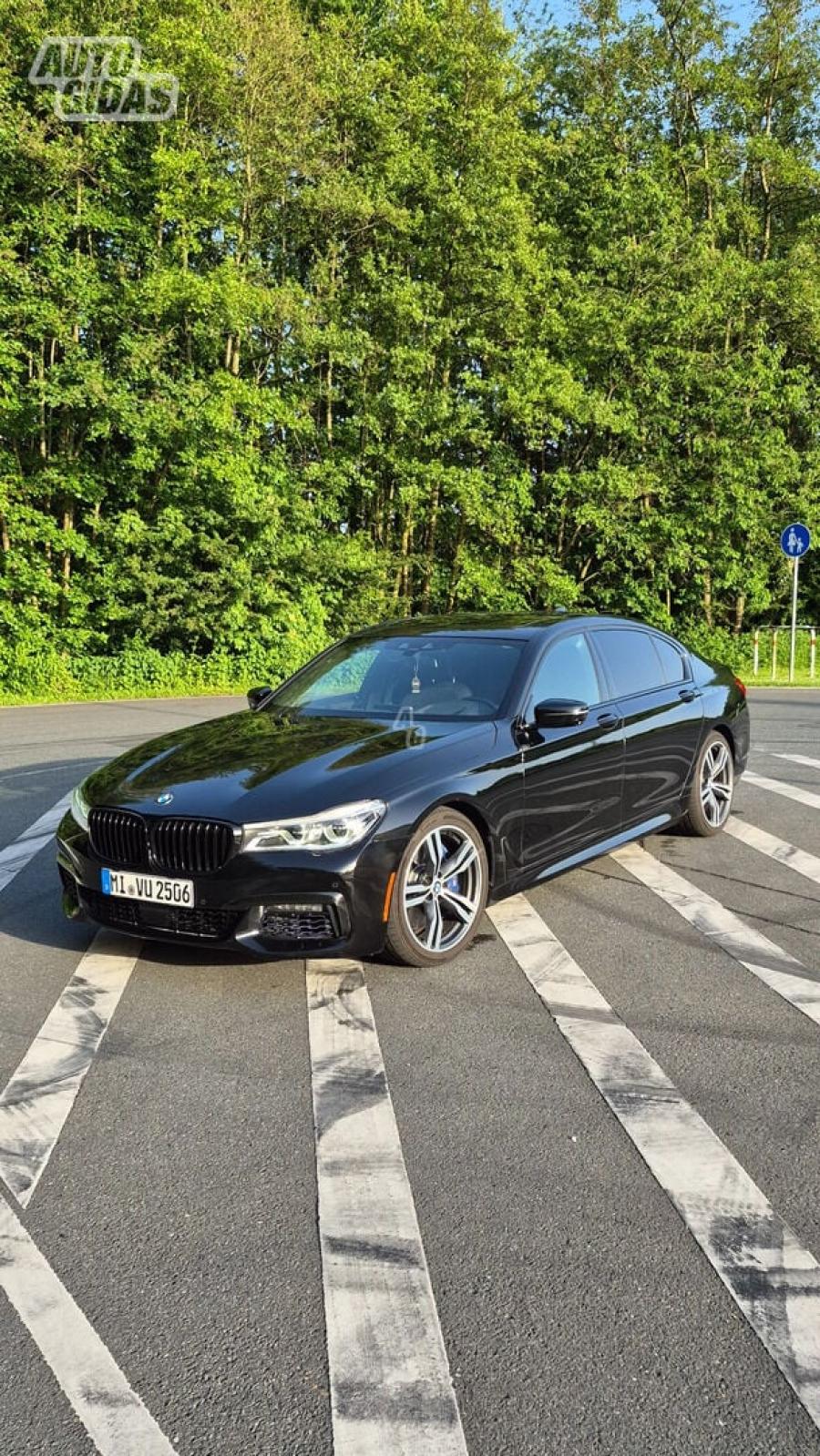 BMW 750 2017 in Vilnius, with an engine capacity of 4.40 L and mileage of 96 thousand km for 24500 €, photo 1 on AUTOMOTO.COM.LV