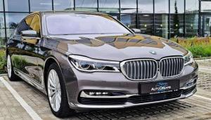BMW 750 2019 in Vilnius, with an engine capacity of 4.40 L and mileage of 195 thousand km for 26900 €, photo 6 on AUTOMOTO.COM.LV