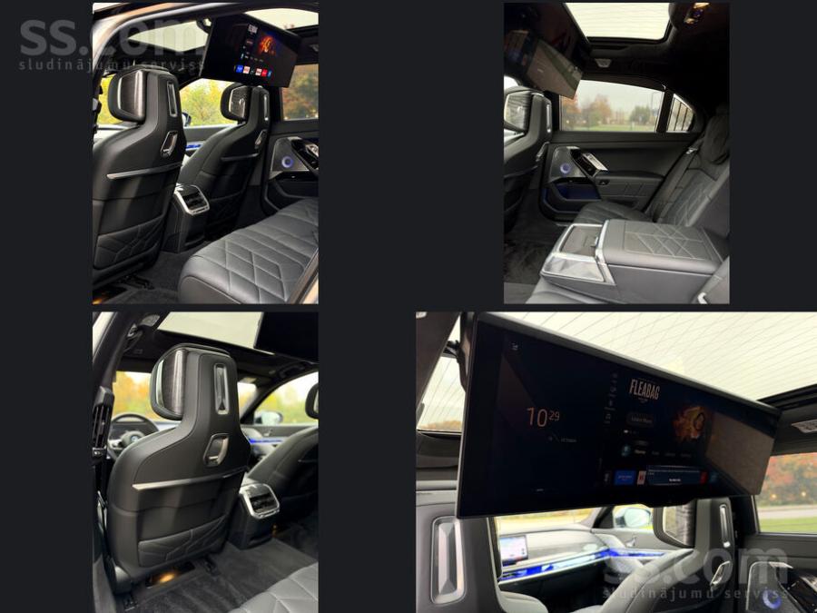 BMW 750 2024 in Gulbene, with an engine capacity of 4.40 L and mileage of 37 thousand km for 109990 €, photo 21 on AUTOMOTO.COM.LV