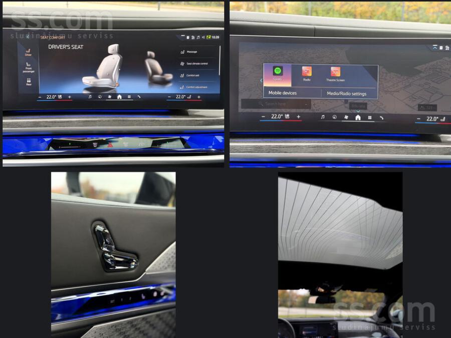 BMW 750 2024 in Gulbene, with an engine capacity of 4.40 L and mileage of 37 thousand km for 109990 €, photo 29 on AUTOMOTO.COM.LV