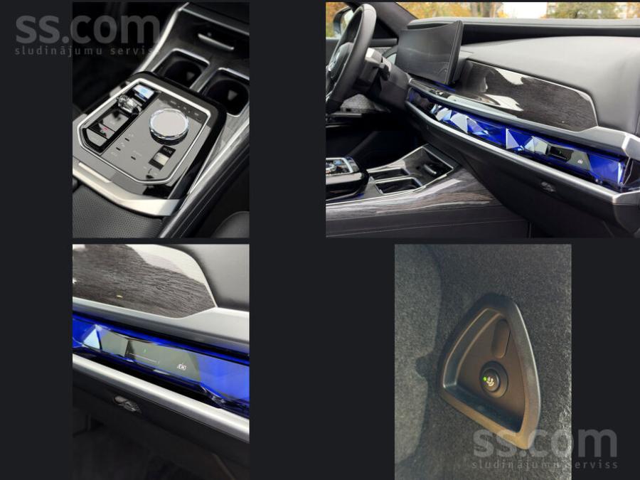 BMW 750 2024 in Gulbene, with an engine capacity of 4.40 L and mileage of 37 thousand km for 109990 €, photo 31 on AUTOMOTO.COM.LV