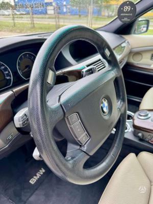 White BMW 750 2008 in Siauliai, with an engine capacity of 4.80 L and mileage of 133 thousand km for 9900 €, photo 19 on AUTOMOTO.COM.LV