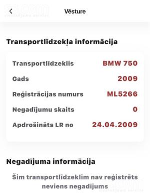 White BMW 750 2009 in Riga, with an engine capacity of 4.40 L and mileage of 214 thousand km for 11500 €, photo 34 on AUTOMOTO.COM.LV